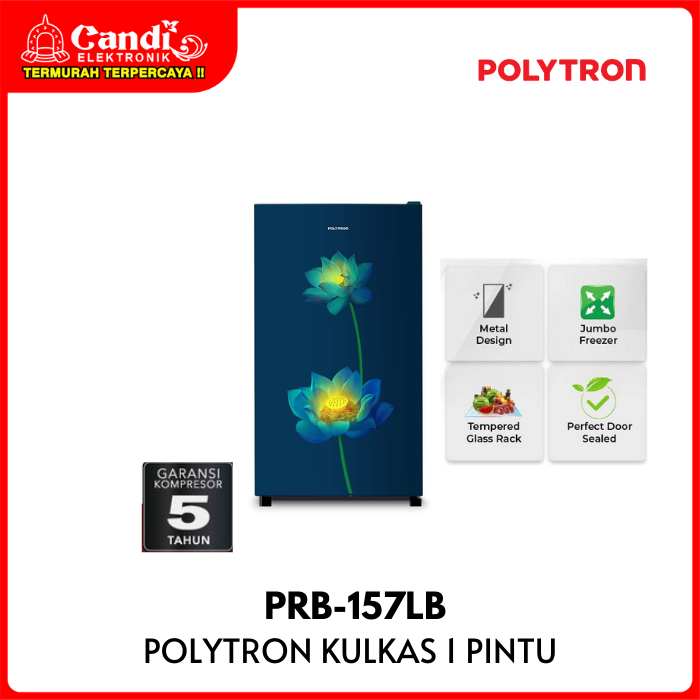 Jual POLYTRON Kulkas 1 Pintu Kapasitas 150 Liter Kapasitas Gross PRB ...