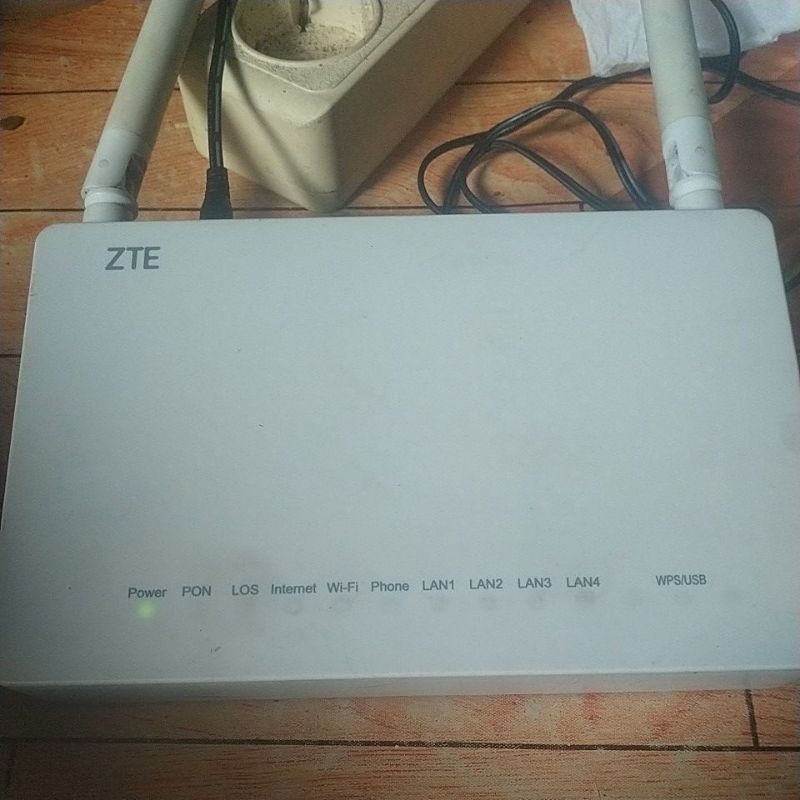 Jual ZTE ZXHN F609 V2.0 unit normal+adaptor | Shopee Indonesia