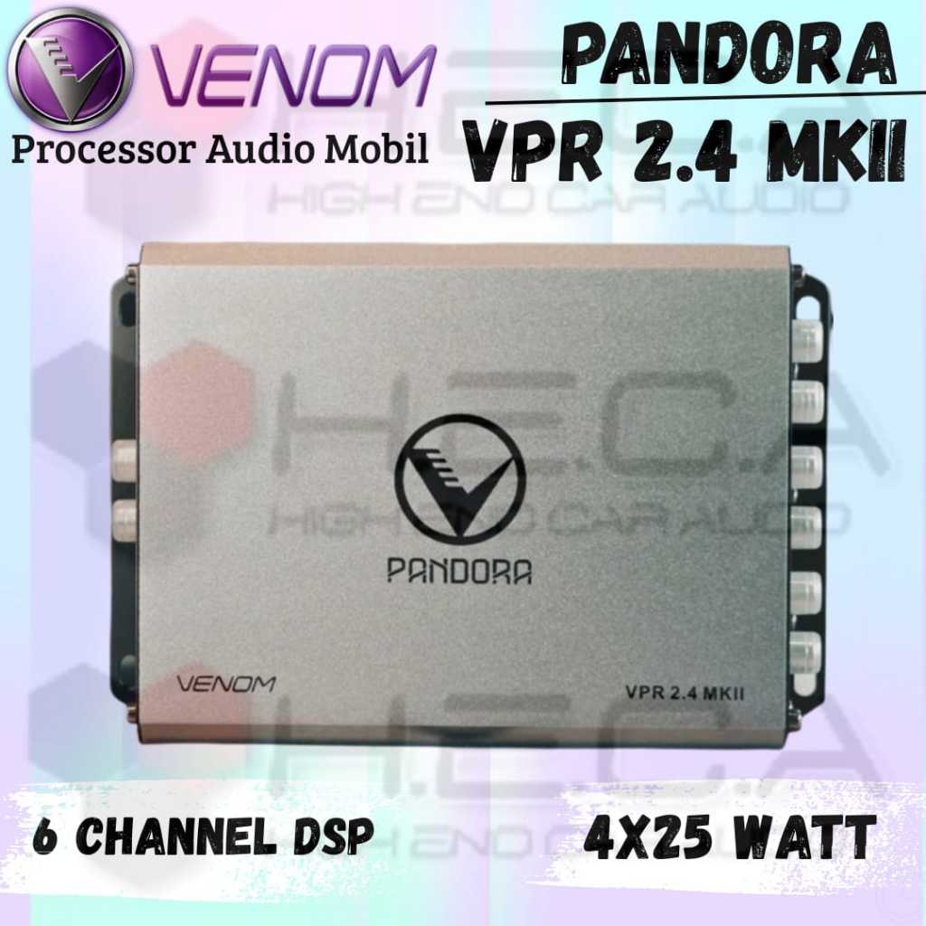 Jual Venom Pandora VPR-2.4 MKII Processor DSP 6 Channel Built-in Power ...