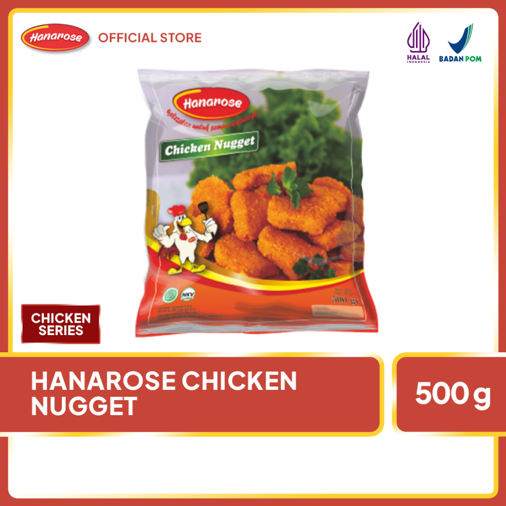 Jual HANAROSE Chicken Nugget Ayam Frozen 500 GR | Shopee Indonesia
