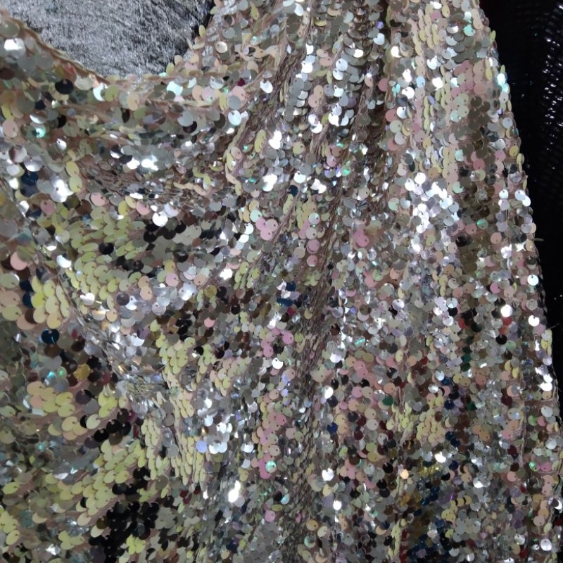 Jual KAIN PAYET /SEQUIN USAP HOLOGRAM PREMIUM TERBARU | Shopee Indonesia