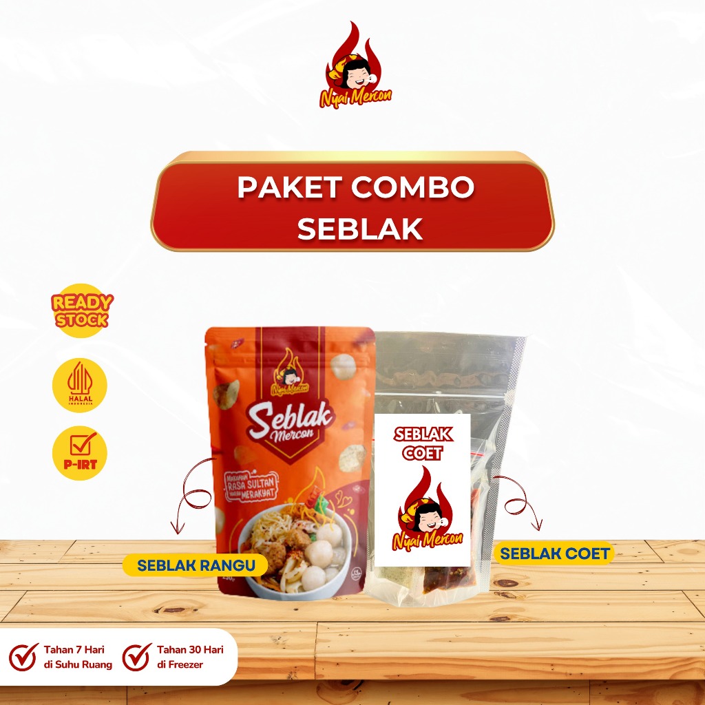 Jual NYAI MERCON - PAKET COMBO (SEBLAK RANGU & SEBLAK COET) | Shopee ...