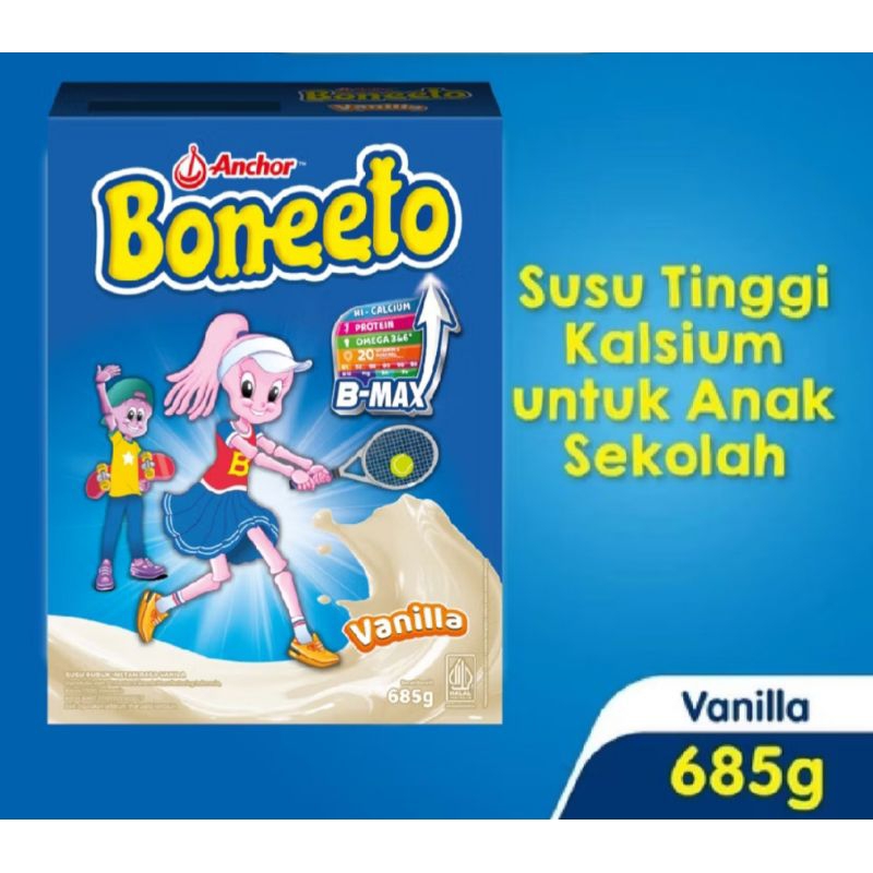 Jual Promo!!! Boneto Vanila/Coklat 685gr (exp 2026) Susu Pertumnuhan ...