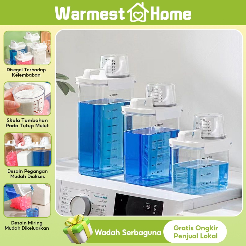Jual Warmest Home Tempat Detergen Bubuk Botol Sabun Cair Botol Detergen ...