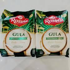 Jual GULA KRISTAL PUTIH ROSINA 200 GRAM HALAL SEMBAKO BAHAN POKOK ...