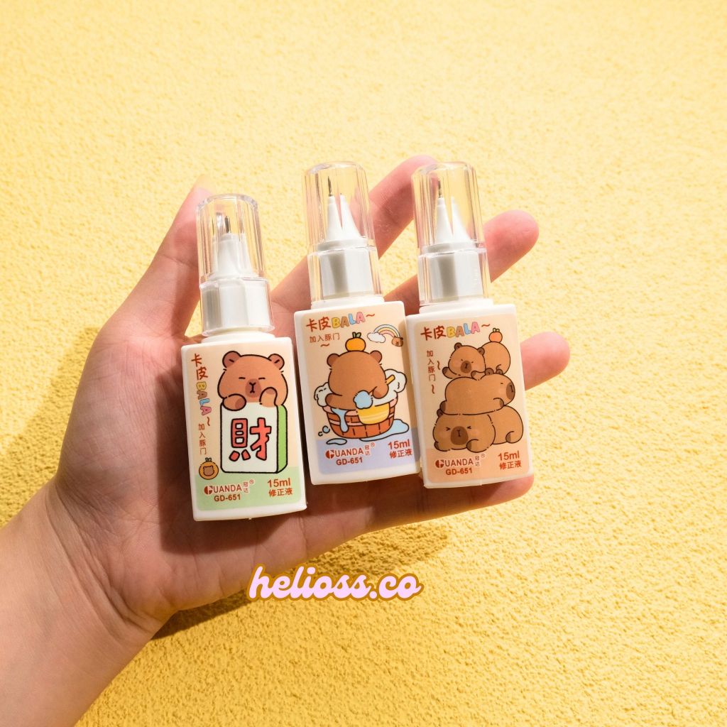 Jual CORRECTION TAPE CAPYBARA TIP EX CAIR KOTAK CAPYBARA KAPIBARA TIP X ...