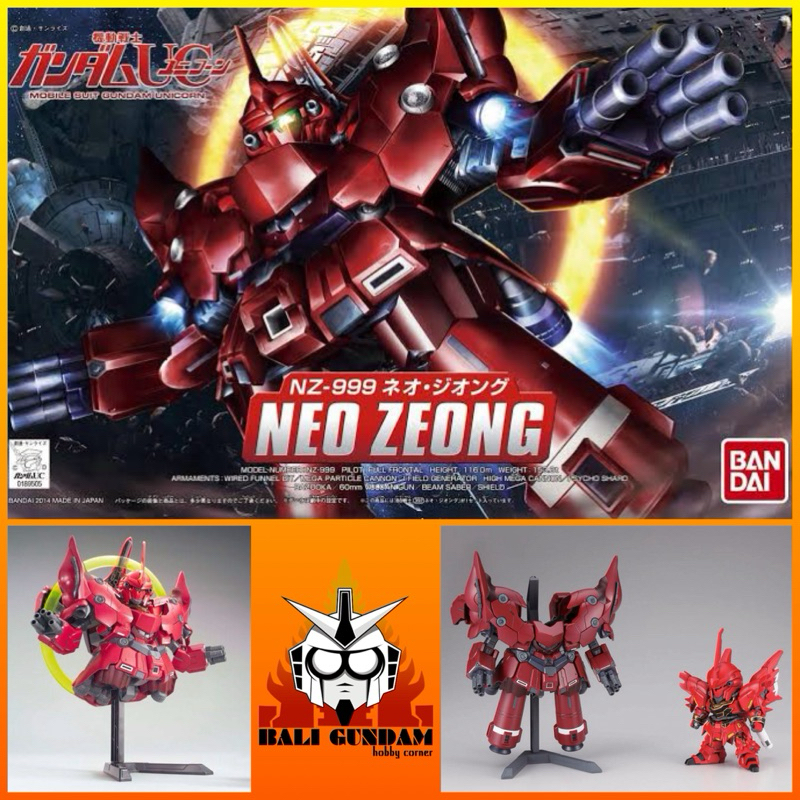 Jual SD BB SENSHI NZ-999 NEO ZEONG Bali Gundam Hobby Corner Bandai Original | Shopee Indonesia