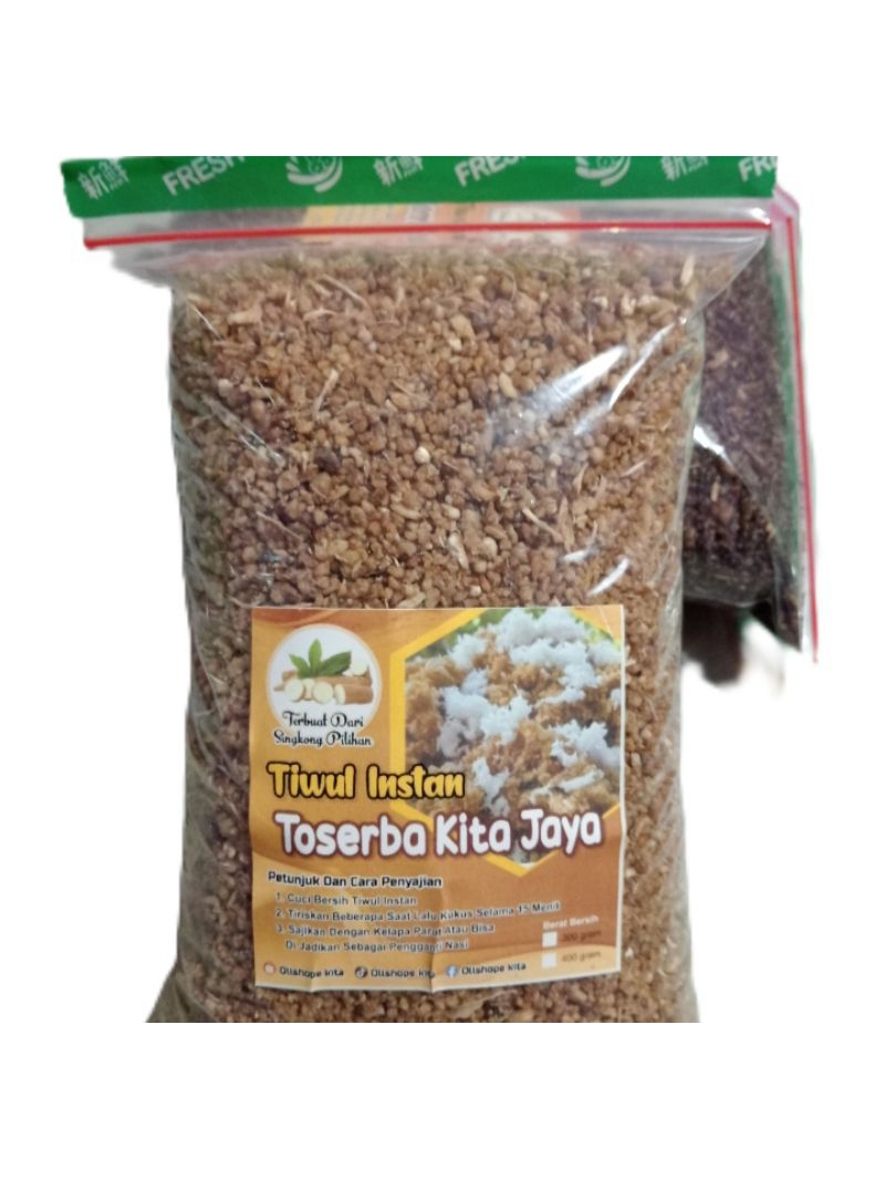 Jual Tiwul Instan Kuning Kwalitas Super 1Kg | Shopee Indonesia