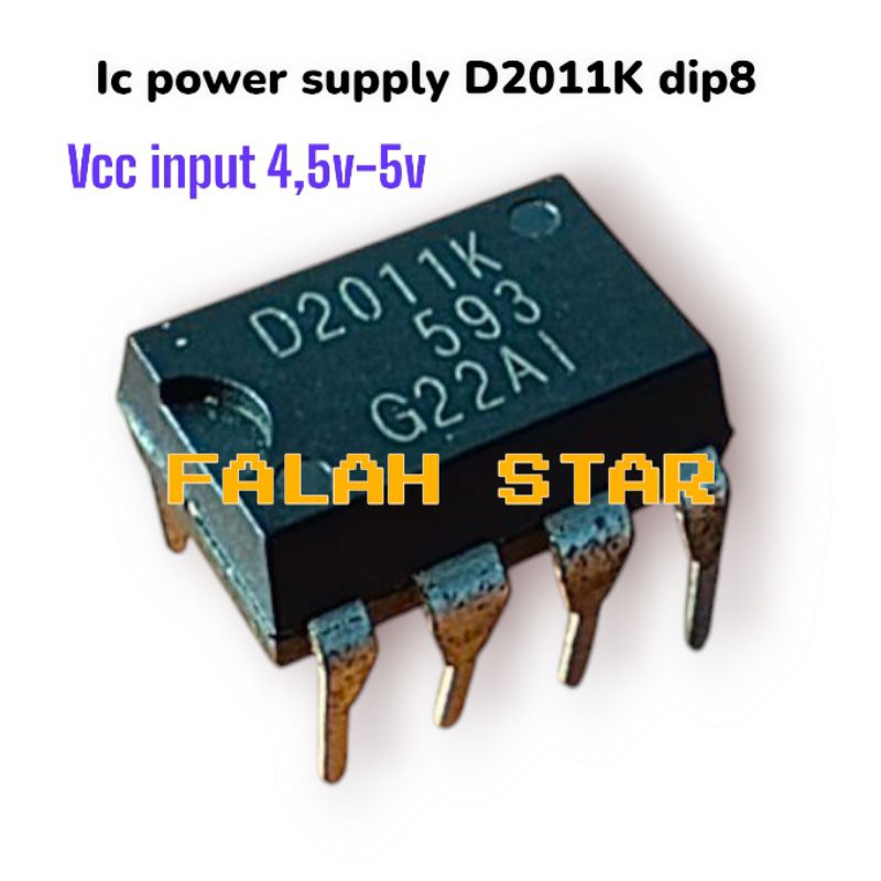 Jual ic power supply regulator D2011K DIP 8 | Shopee Indonesia