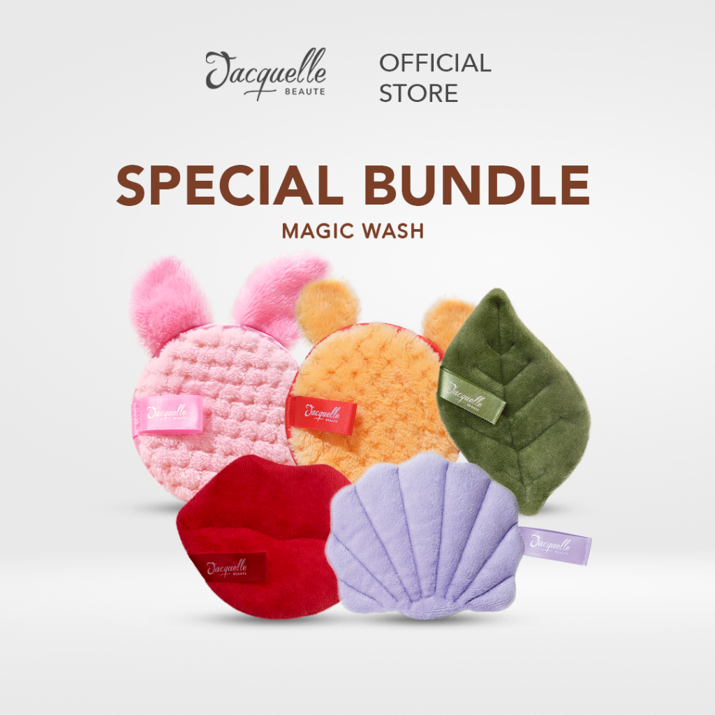 Jual Jacquelle Special Bundle Magic Wash - Pembersih Wajah Makeup ...
