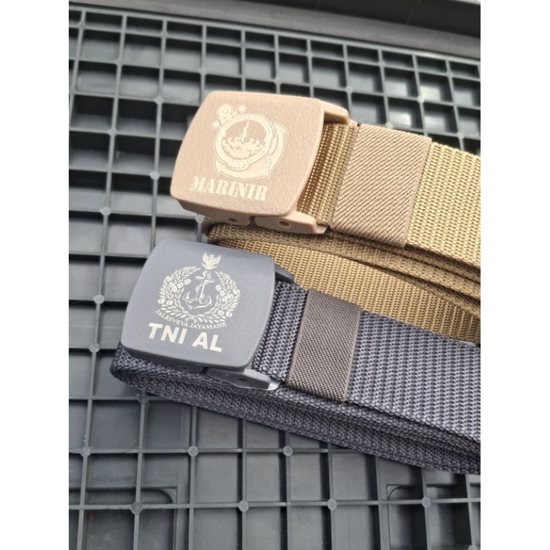 Jual SABUK TACTICAL LASER LOGO TNI AL & MARINIR | Shopee Indonesia