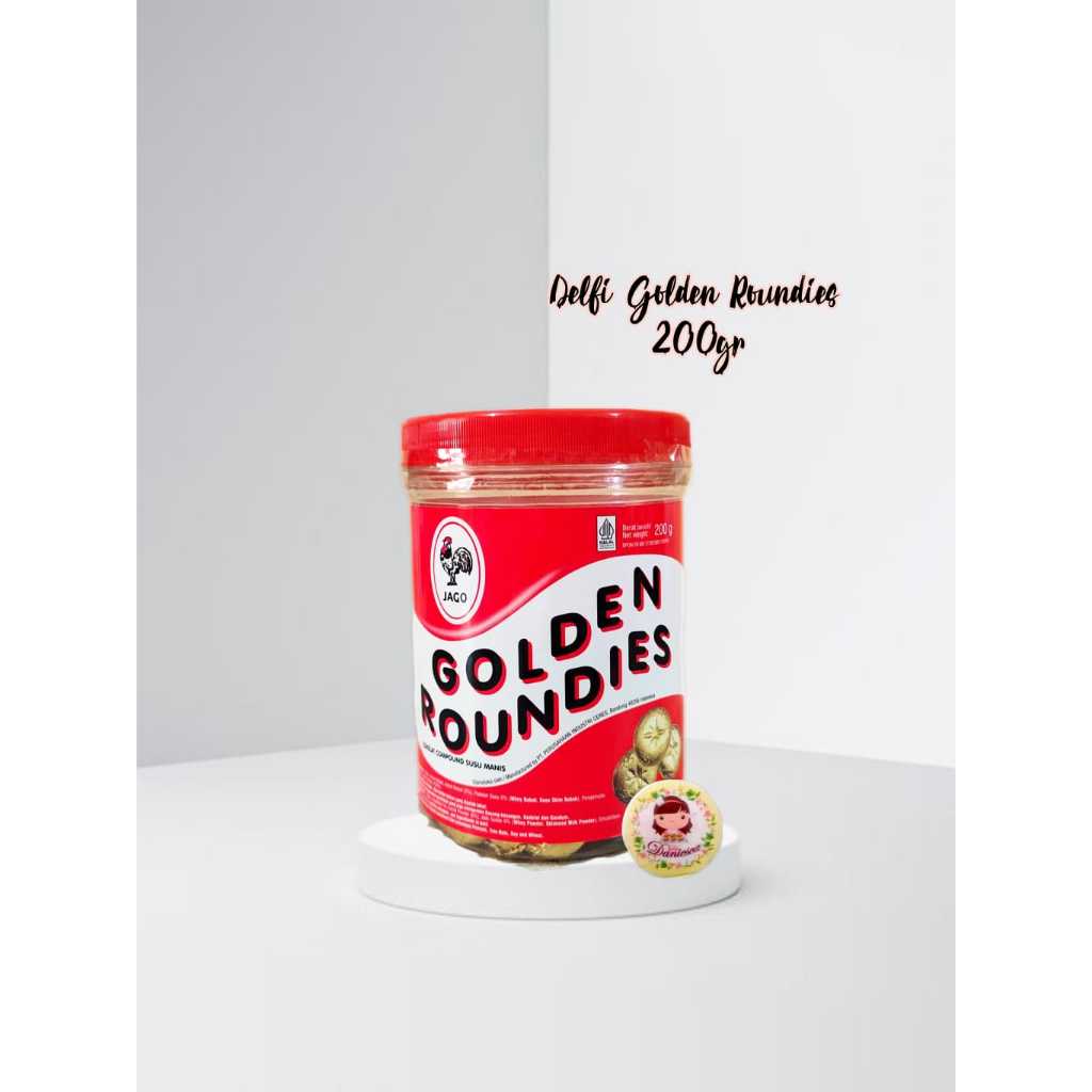 Jual .eceran coklat golden roundies 200 gr per toples Delfi koin ( ds ...