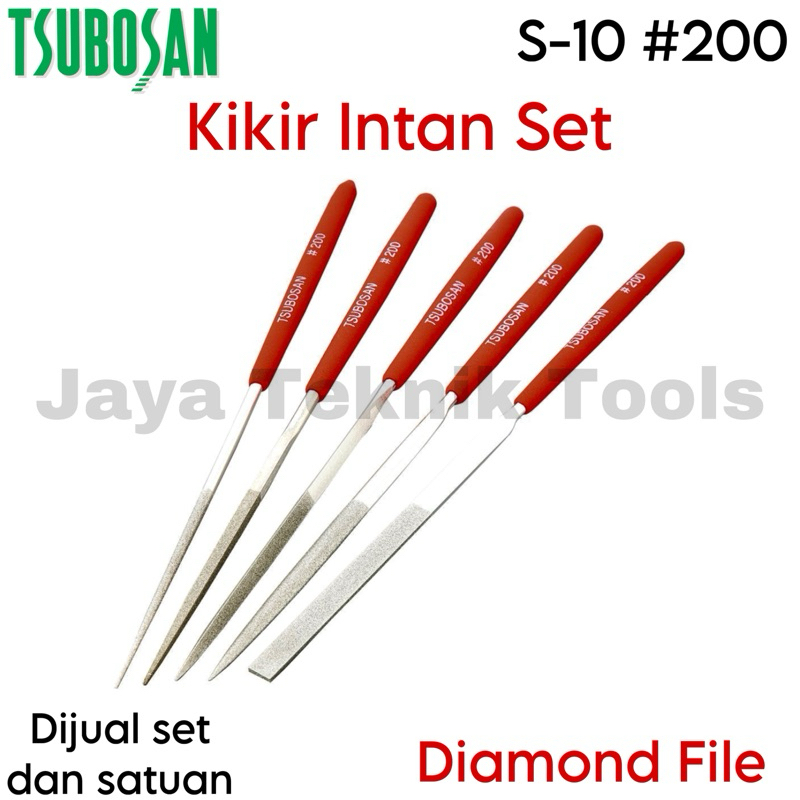 Jual Kikir Intan Tsubosan Diamond File S-10 200 Set Precision Needle ...