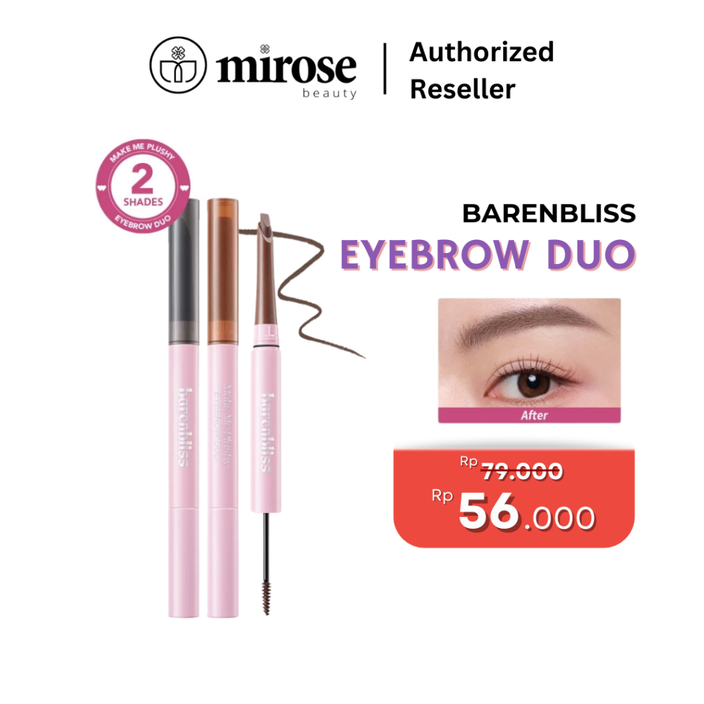Jual BNB barenbliss Make Me Plushy Eyebrow Duo 2-in-1 Pensil Alis & Browcara | Shopee Indonesia