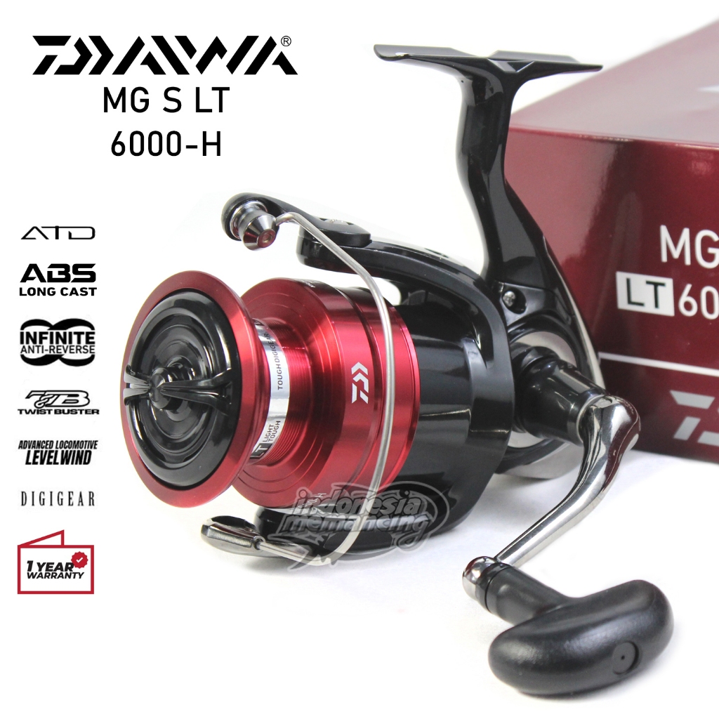 Jual Reel Pancing Spinning Daiwa MG S LT Tahun 2021 Pilih Ukuran Labuan Pancing | Shopee Indonesia