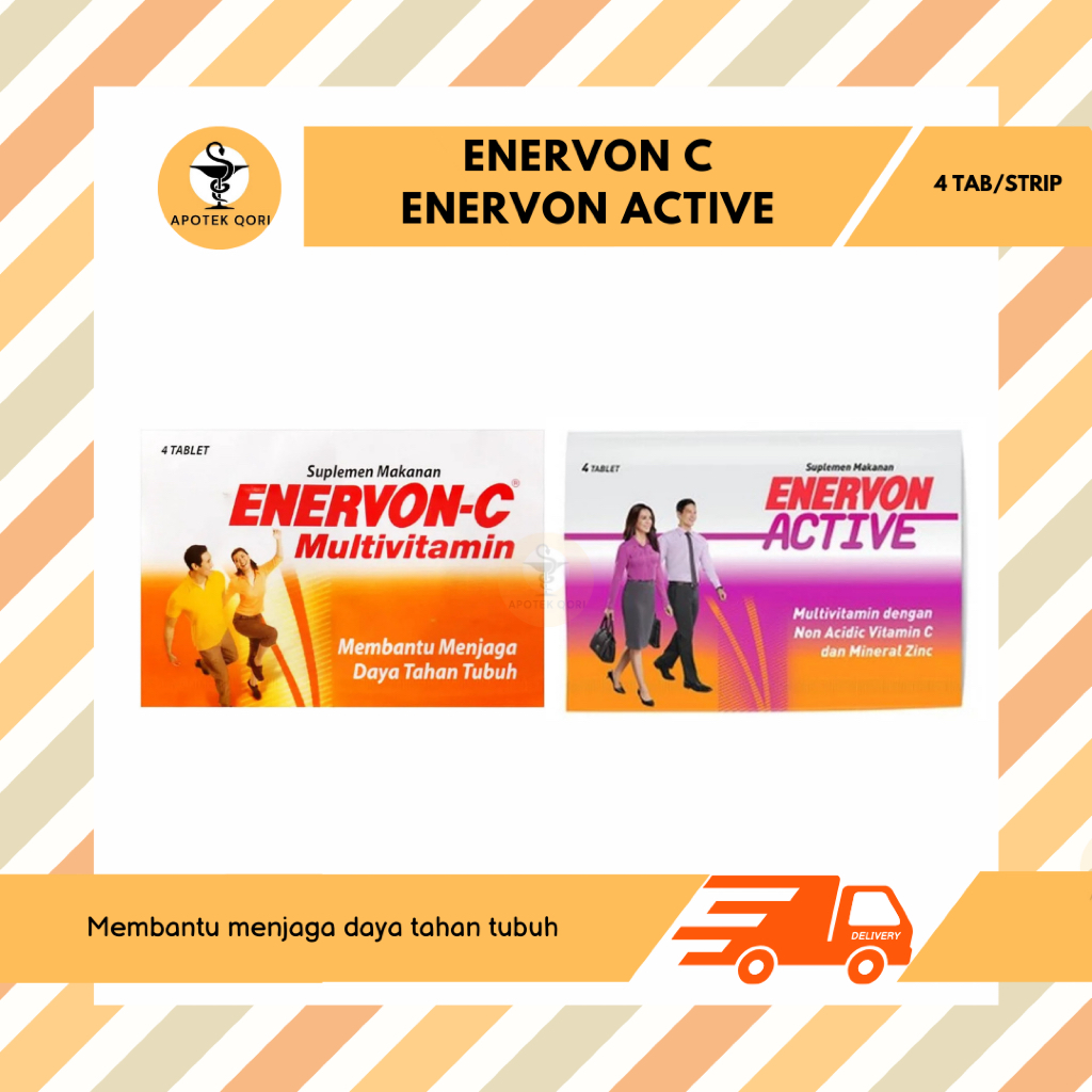 Jual Enervon C Multivitamin Terlengkap & Harga Terbaru Mei 2026 ...