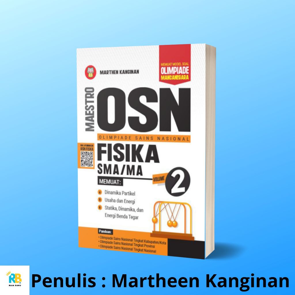Jual Buku Maestro OSN/Olimpiade Fisika SMA/MA Volume 2 Martheen Kanginan | Shopee Indonesia