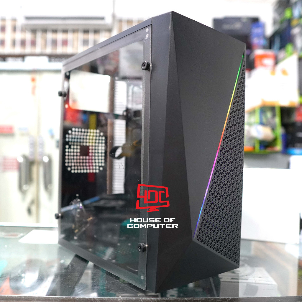 Jual CASE PC INFORCE FRAGMENT M-ATX / ITX RGB STRIP ACRYLIC CASING PC ...