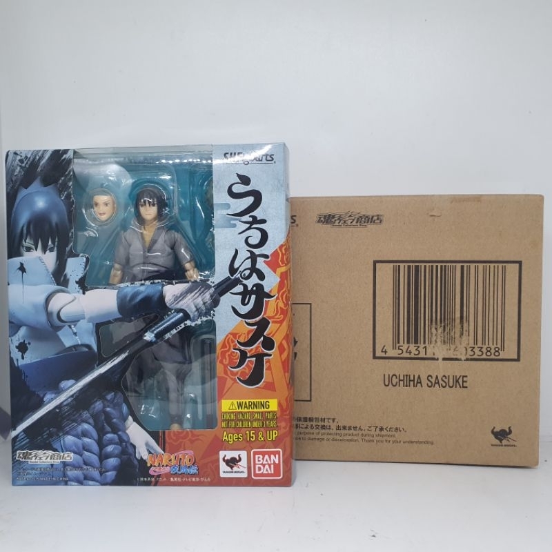 Jual SHFiguarts SHF Sasuke Uchiha Naruto Shippuden Old Version Bandai ...