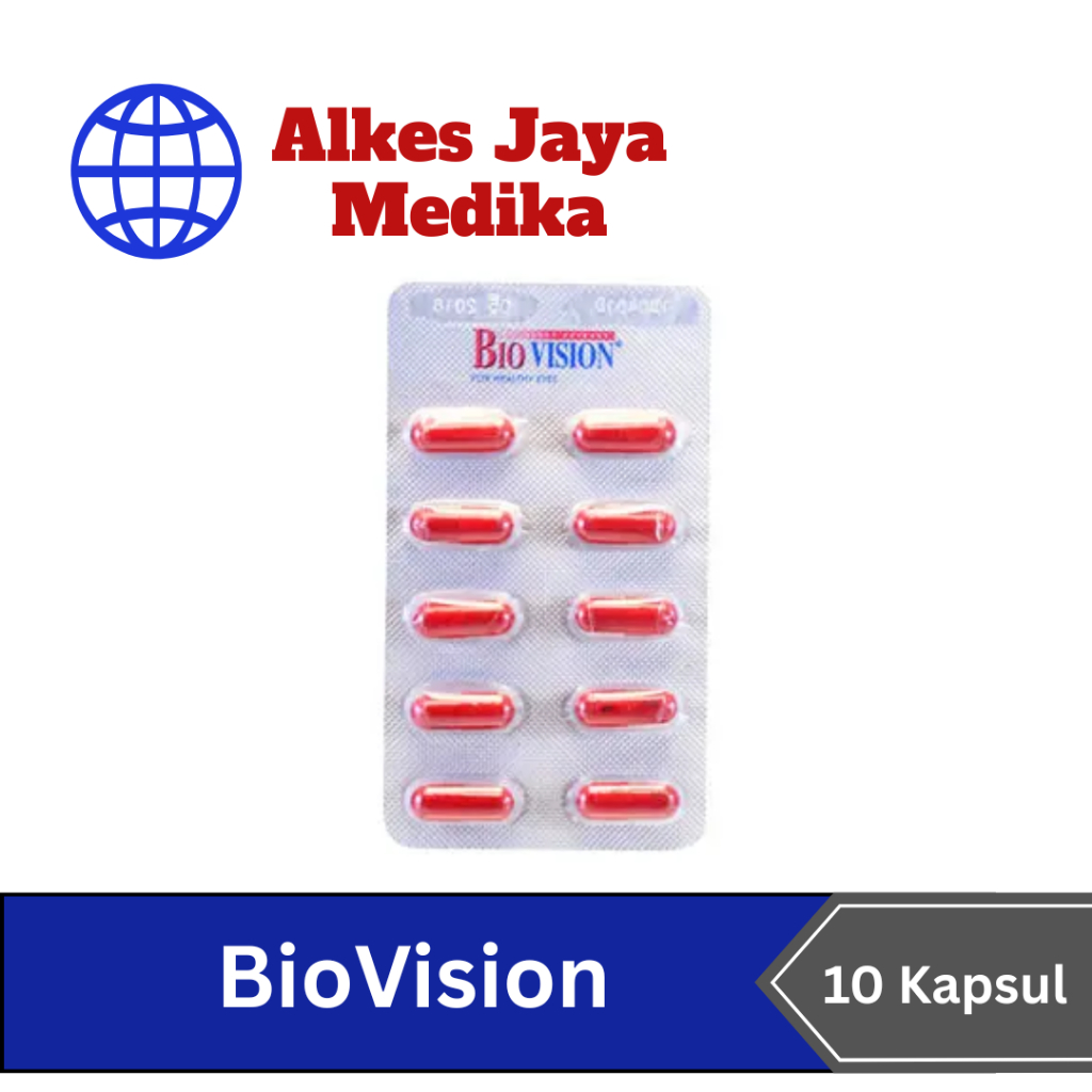 Jual BioVision isi 10 tablet - Vitamin mata | Shopee Indonesia