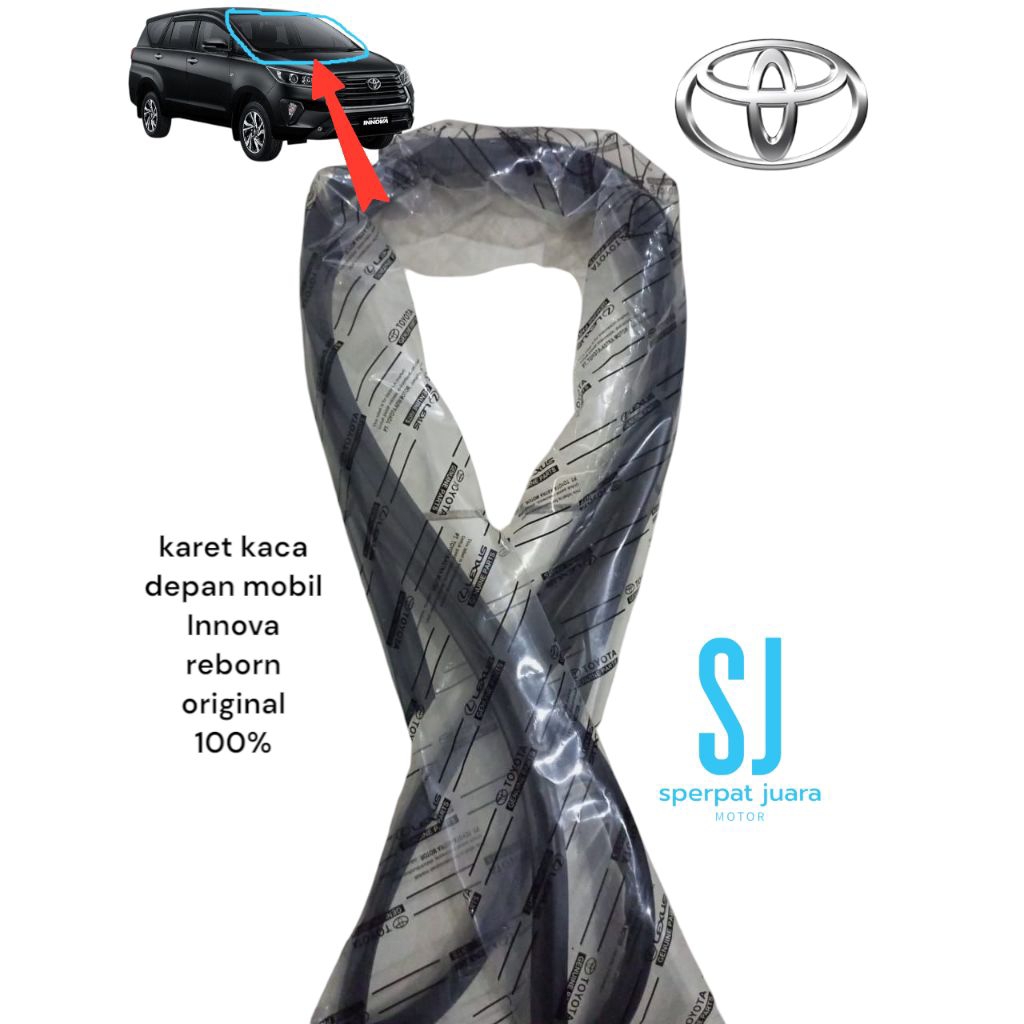 Jual karet kaca depan Innova reborn original | Shopee Indonesia
