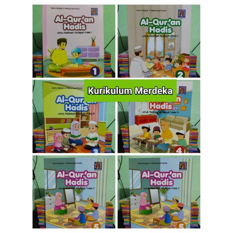 Jual Buku Paket Al-Qur'an Hadis Mi Kelas 1,2,3,4,5,6 Kurikulum Merdeka Quadra | Shopee Indonesia