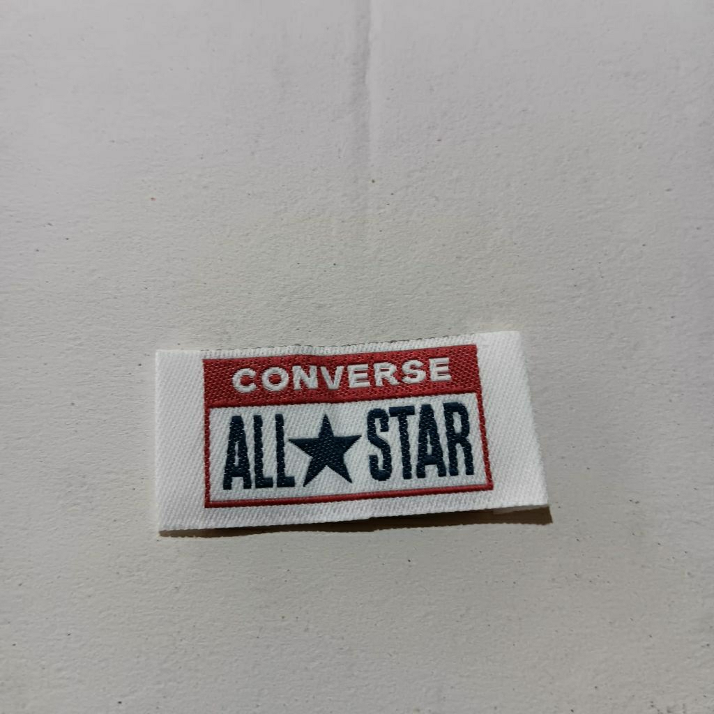 Jual label Tag Converse all star ex Garment (4pcs) cocok untuk topi ...