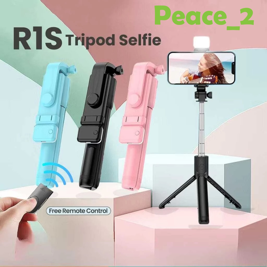 Jual Tongsis Tripod Lampu R1S Tongsis tripod LED tongsis remot ...