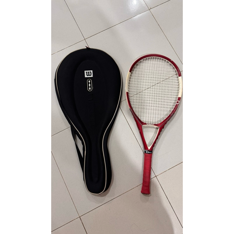 Jual raket tennis bekas second wilson ncode n5 ori | Shopee Indonesia