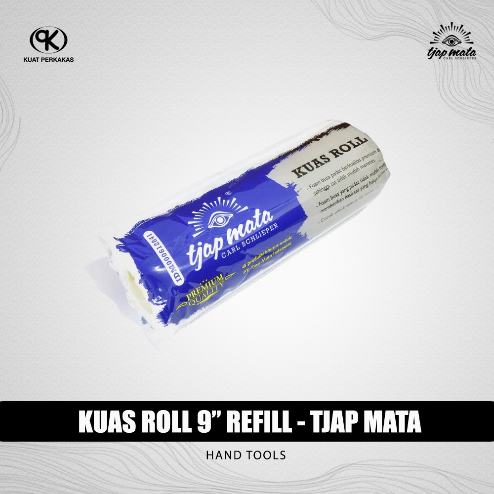 Jual Busa Kuas Roll Refill Ukuran 9" Biru Merk Tjap Mata | Shopee Indonesia