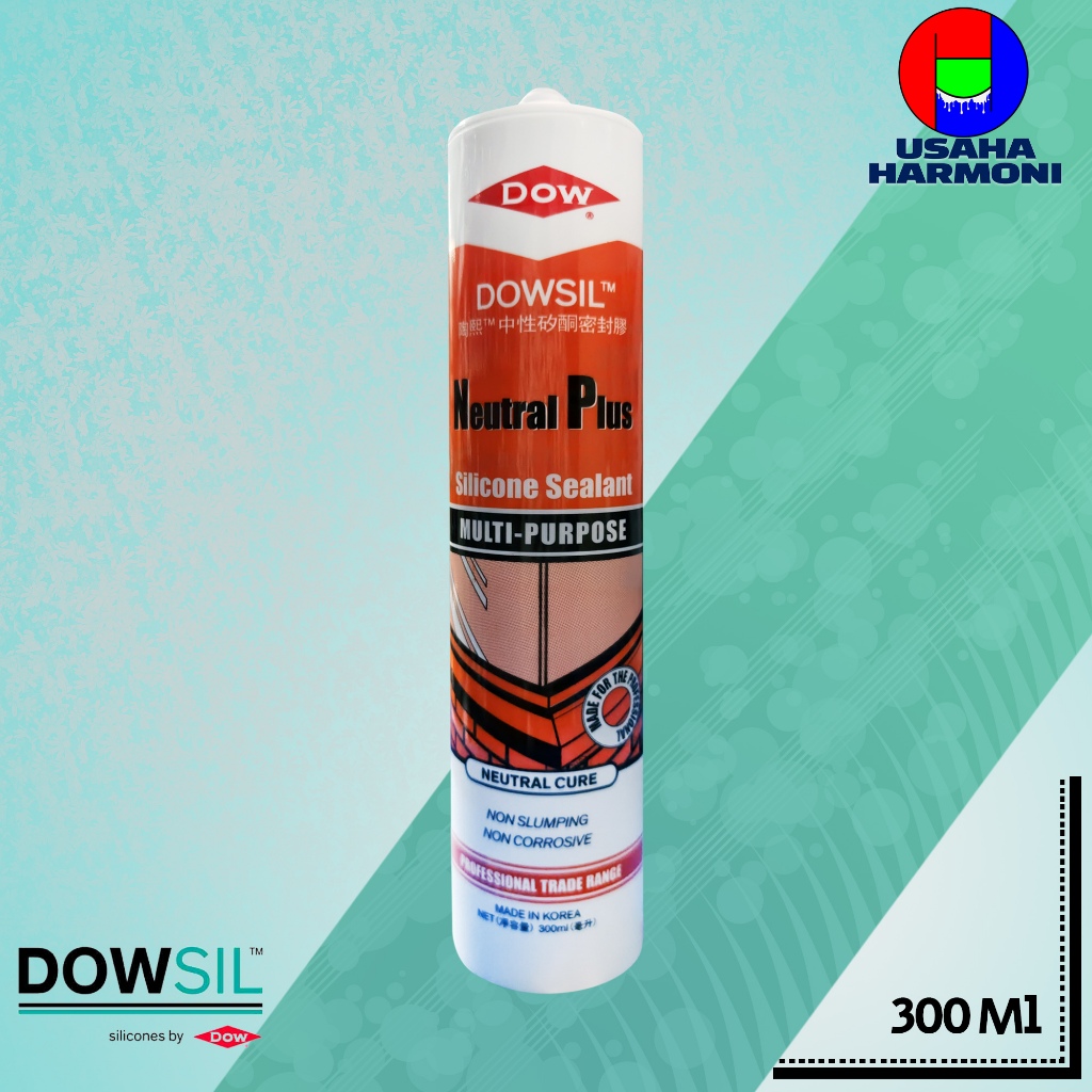 Jual Lem Silicone Sealant Dowsil Neutral Plus Multi Purpose | Ukuran ...