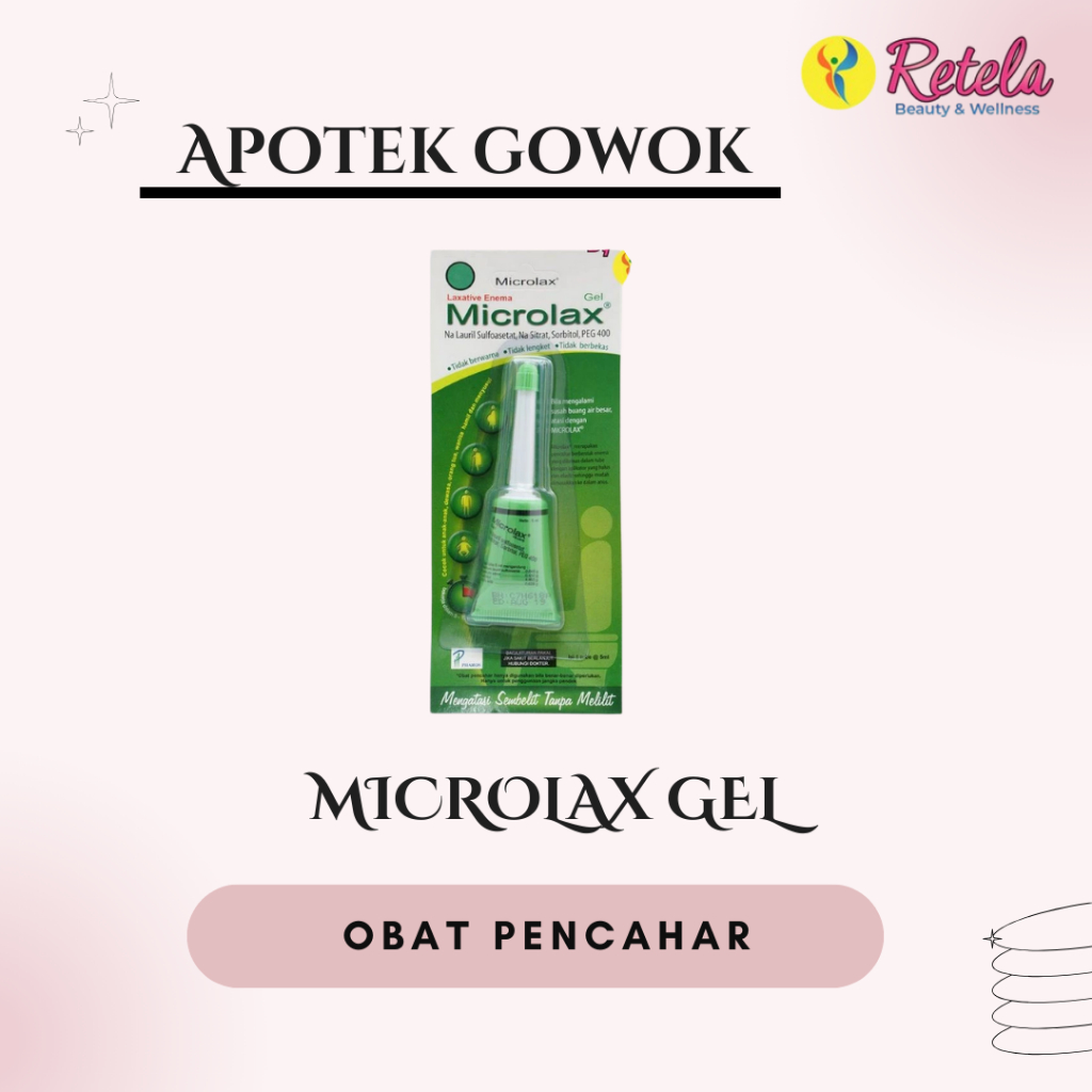 Jual MICROLAX GEL OBAT PENCAHAR 5ML | Shopee Indonesia