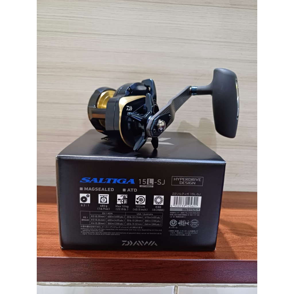 Jual Reel OH Daiwa Saltiga 15 New 2022 Made In Japan | Shopee Indonesia