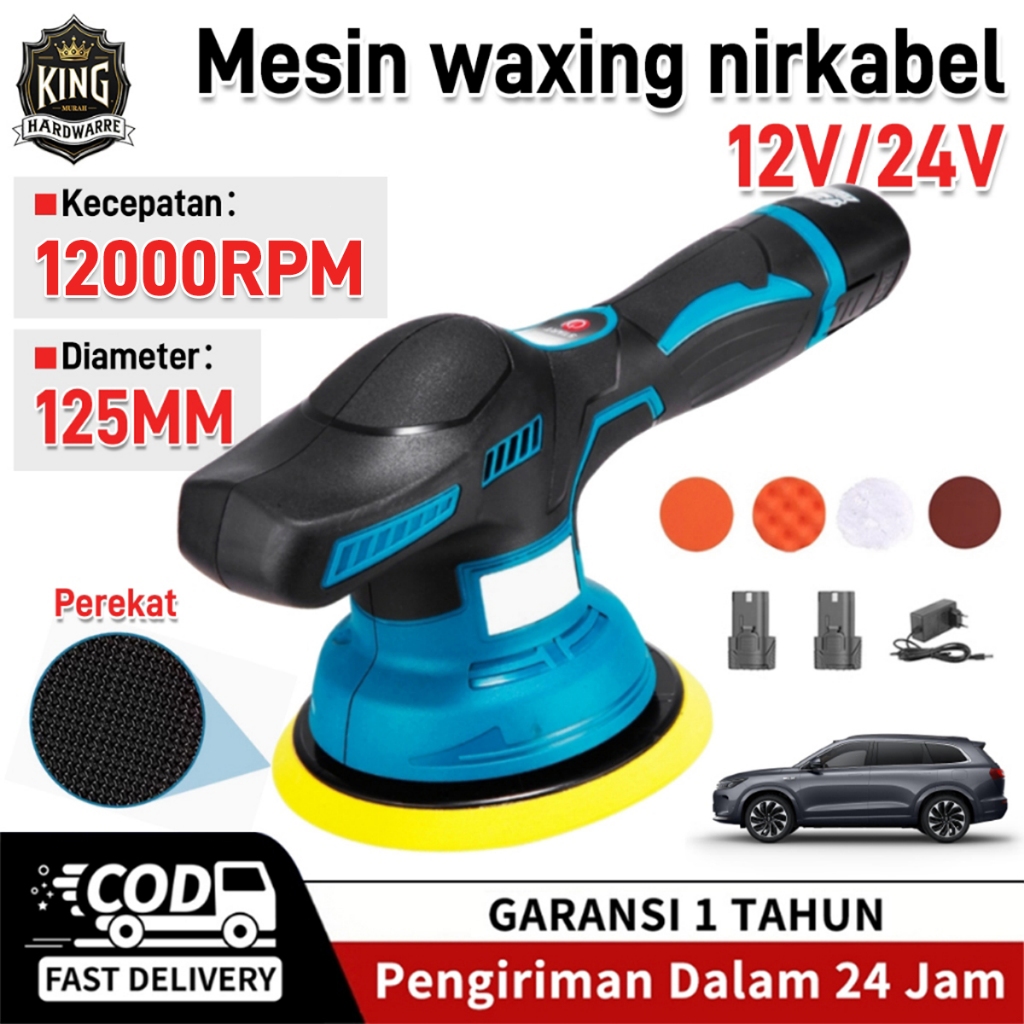 Jual Alat poles mini body portable baterai 125mm /1300mAh /Mesin Poles ...