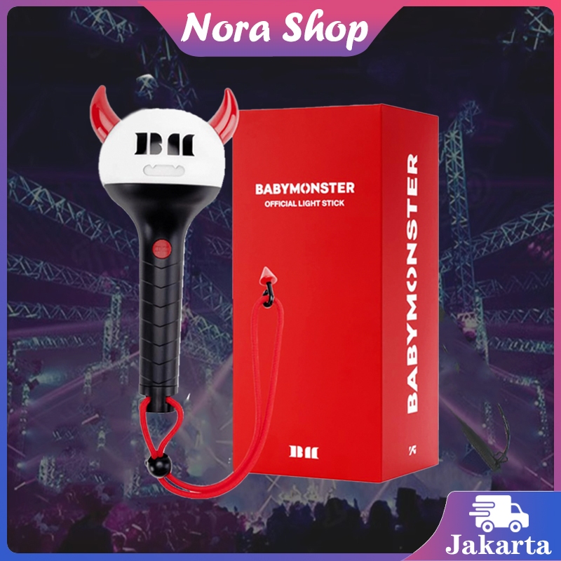 Jual Baby Monster Keychain Light Stick Babymonster Handheld Mini Light ...