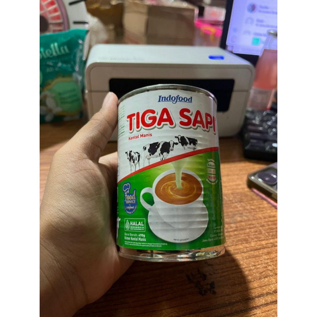Jual 1 Pcs Susu Kental Manis Cap Tiga Sapi 490 Gr | Shopee Indonesia