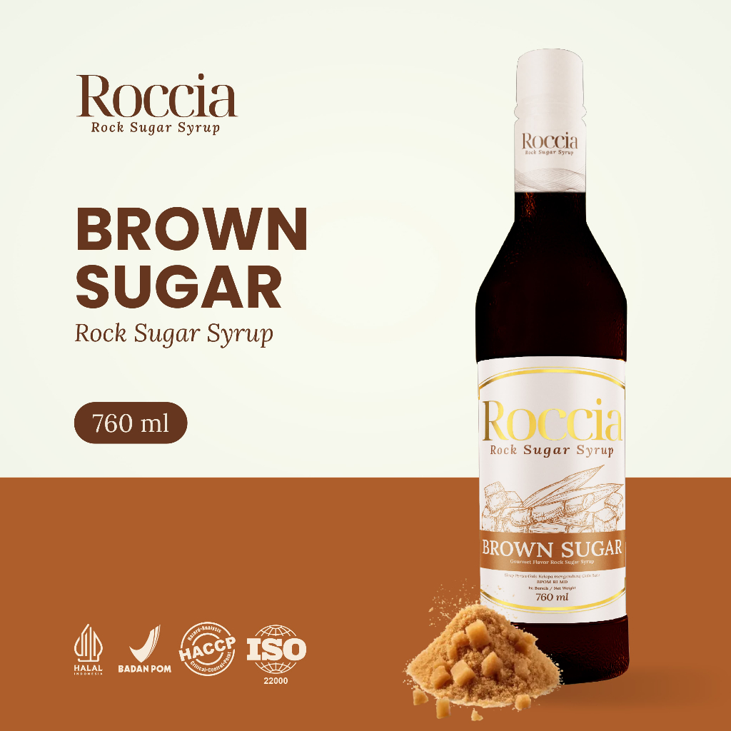 Jual Roccia Rock Sugar Syrup Brown Sugar - Syrup Gula Batu Rasa Brown ...