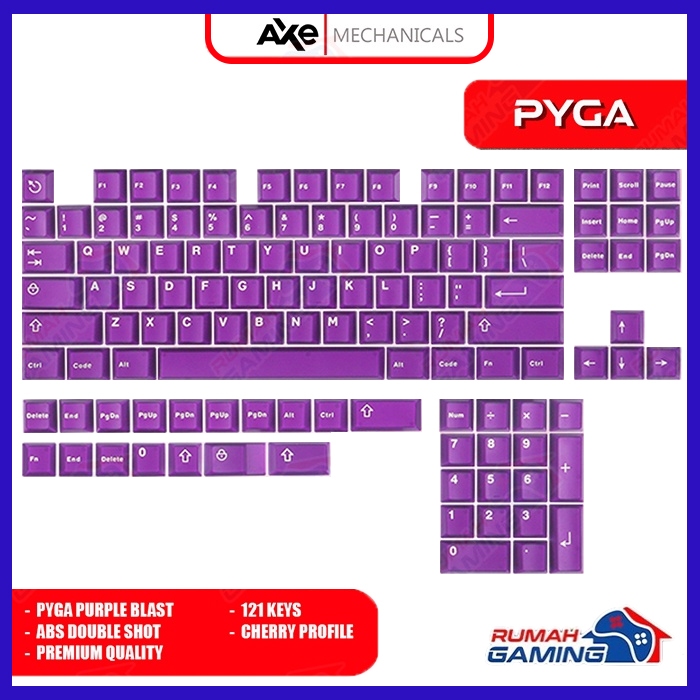 Jual AXE MECHANICALS - Cherry - Pyga Purple - Abs - Double Shot ...