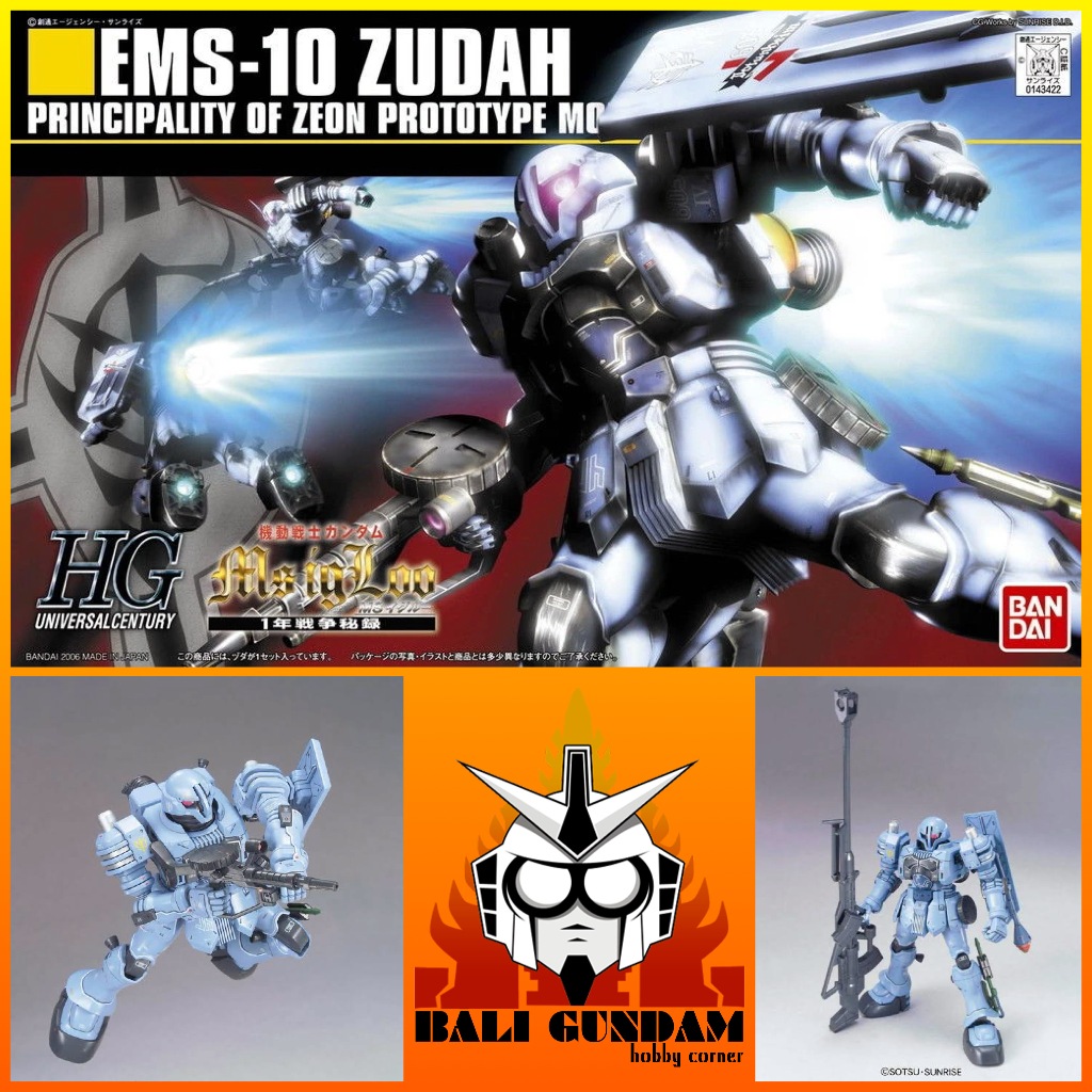 Jual HG 1/144 EMS-10 ZUDAH Bali Gundam Hobby Corner Bandai Original ...
