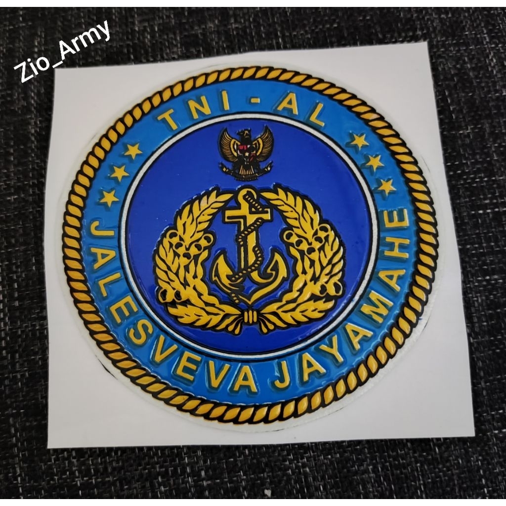 Jual Stiker Embos TNI AL Logo | Shopee Indonesia