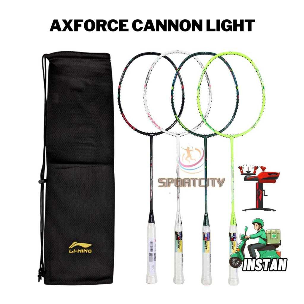 Jual Raket Badminton LINING AXFORCE LITE CANNON 6u 5u 4u Ax Force CANON ...