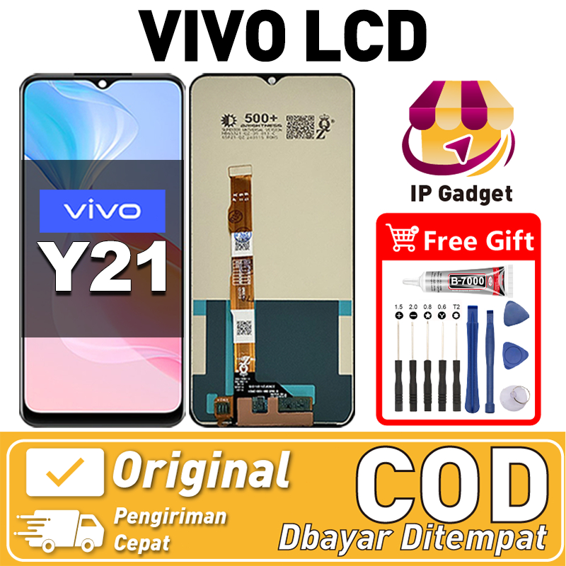 Jual LCD FOR VIVO Y21 Original 100% LCD TOUCHSCREEN Fullset For Glass ...