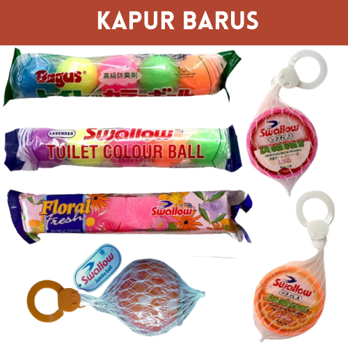 Jual Kamper Bulat Kapur Barus Besar Toilet Kamar Mandi Lemari Isi 5 Pcs ...