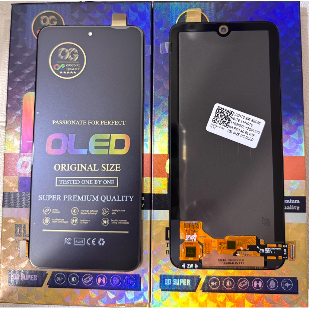 Jual LCD OG OLED XIAOMI REDMI NOTE 11 / NOTE 11S / POCO M4 PRO 4G ...