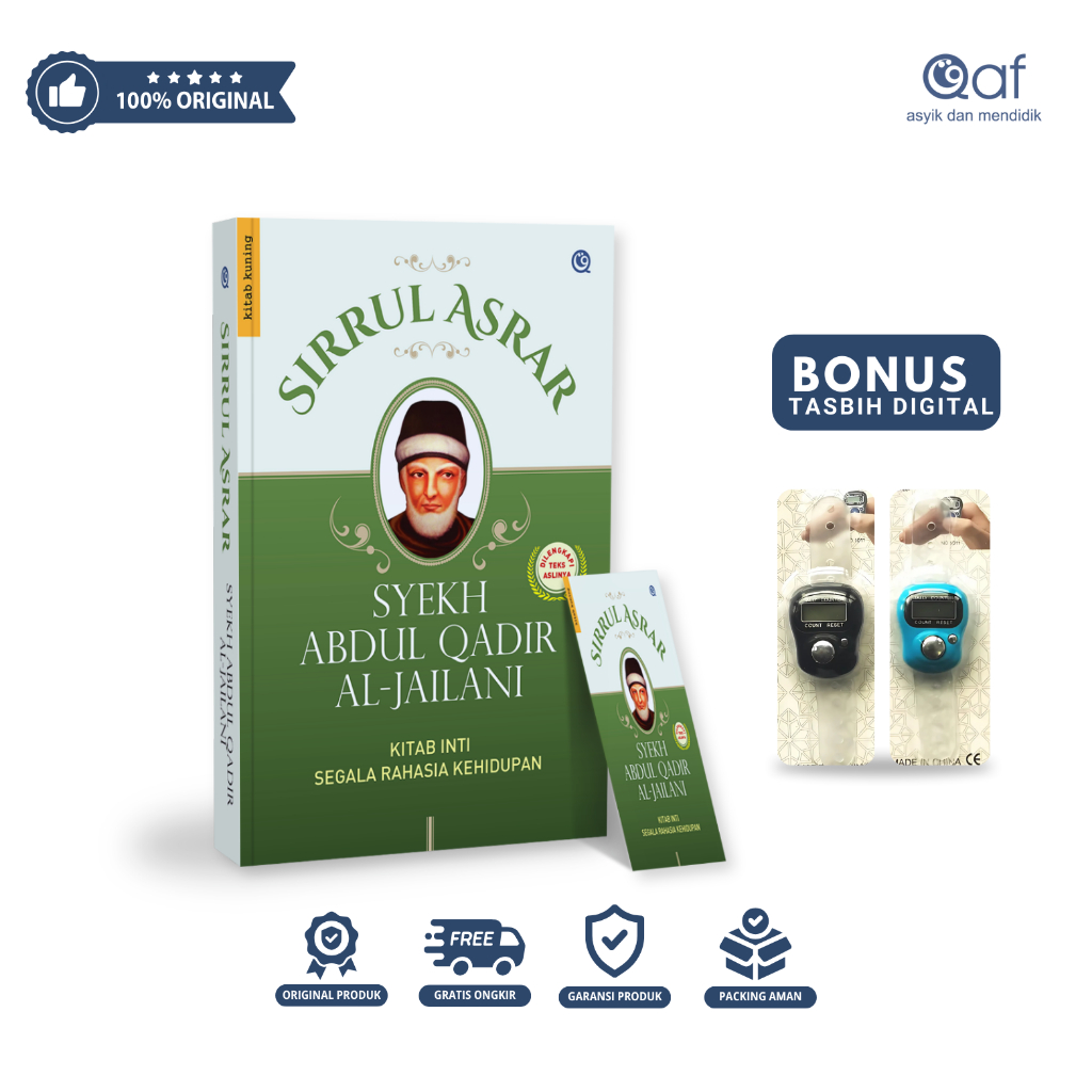 Jual Penerbit Qaf - Sirrul Asrar "Kitab Inti Segala Rahasia Kehidupan ...