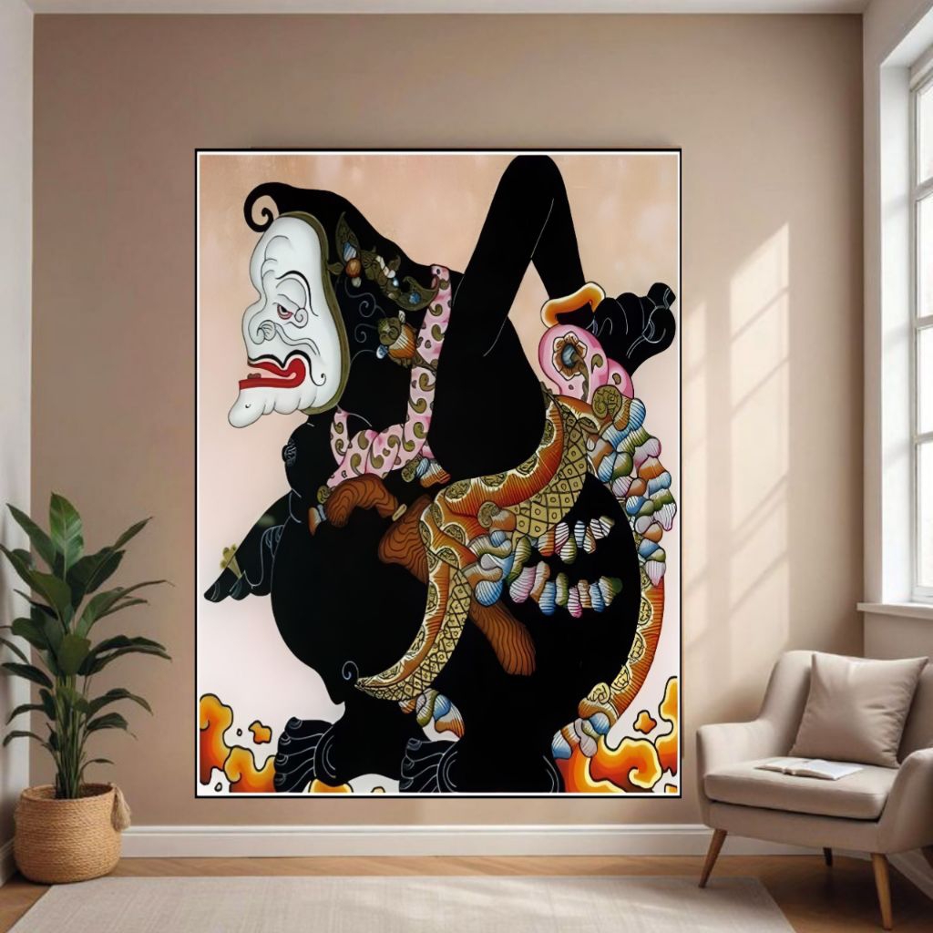 Jual hiasan dinding WAYANG SEMAR lukisan cetak,poster cetak,kualitas ...
