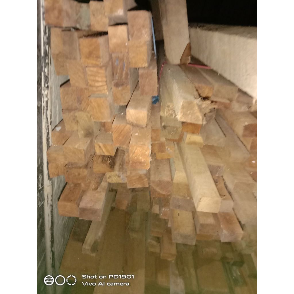 Jual Reng kayu caruy dan salam panjang kisaran 2m isi 22btang | Shopee ...