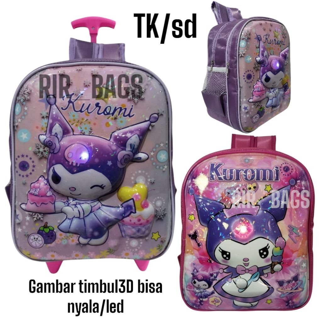 Jual Tas sekolah anak TK SD/tas anak perempuan/tas anak karakter/tas anak embos timbul/tas anak ...
