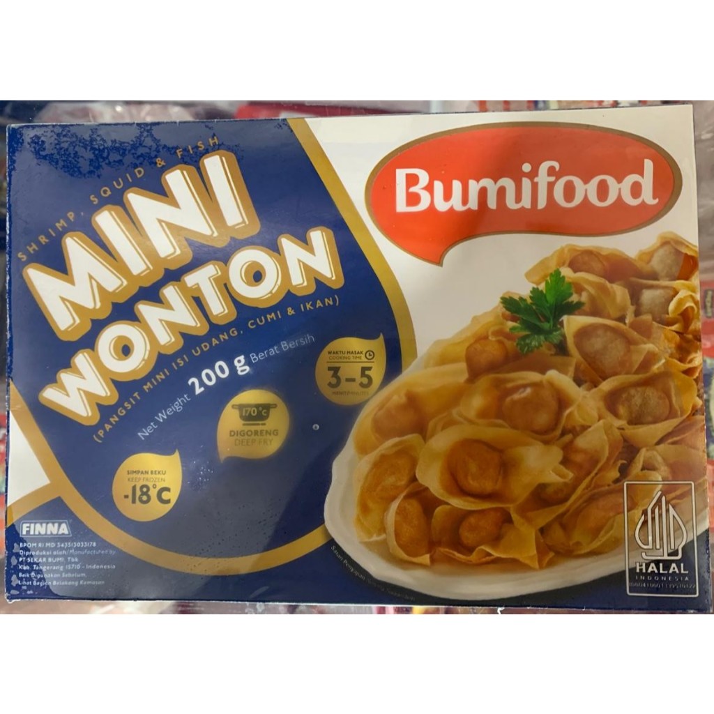 Jual BUMIFOOD MINI WONTON 200 GR | Shopee Indonesia