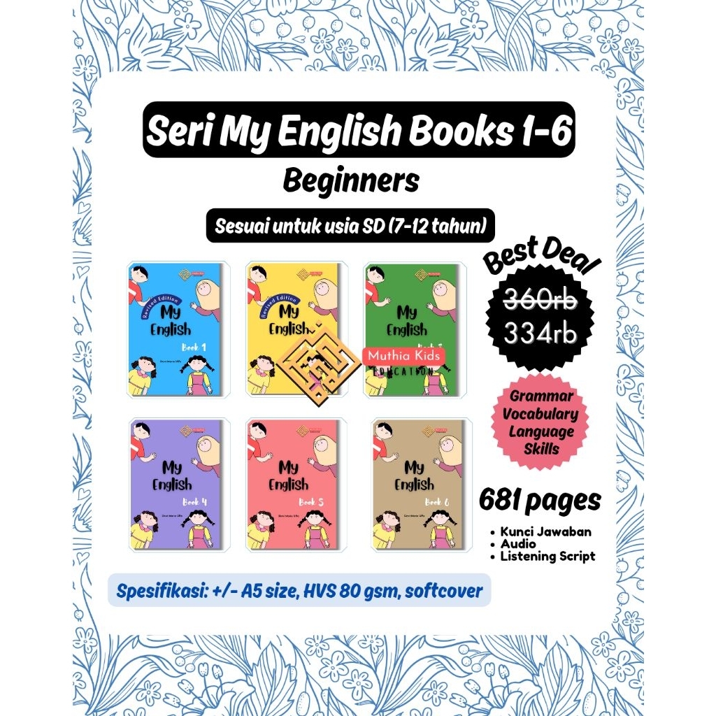 Jual My English Book Set | Shopee Indonesia